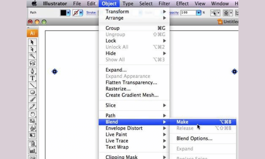 How to use Blend Tool in Illustrator from A to Z